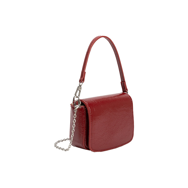 Red Sonnet Vegan Mini Crossbody Bag | Melie Bianco
