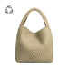 Moss Johanna Large Recycled Vegan Leather Shoulder Bag | Melie Bianco